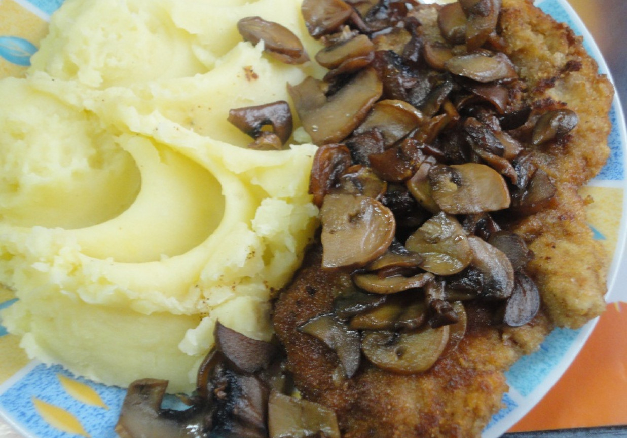 kotlet z pieczarkami - DoradcaSmaku.pl