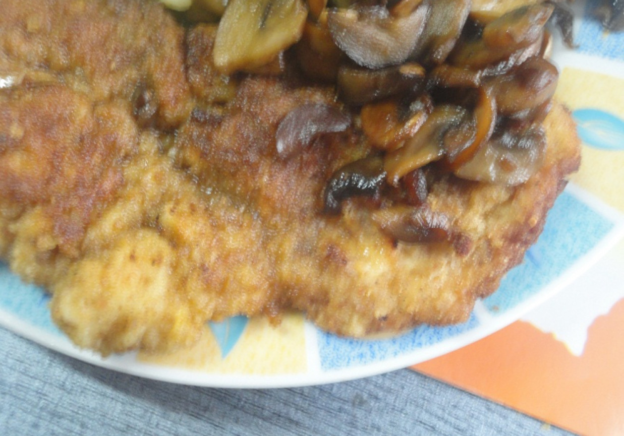 kotlet z pieczarkami - DoradcaSmaku.pl