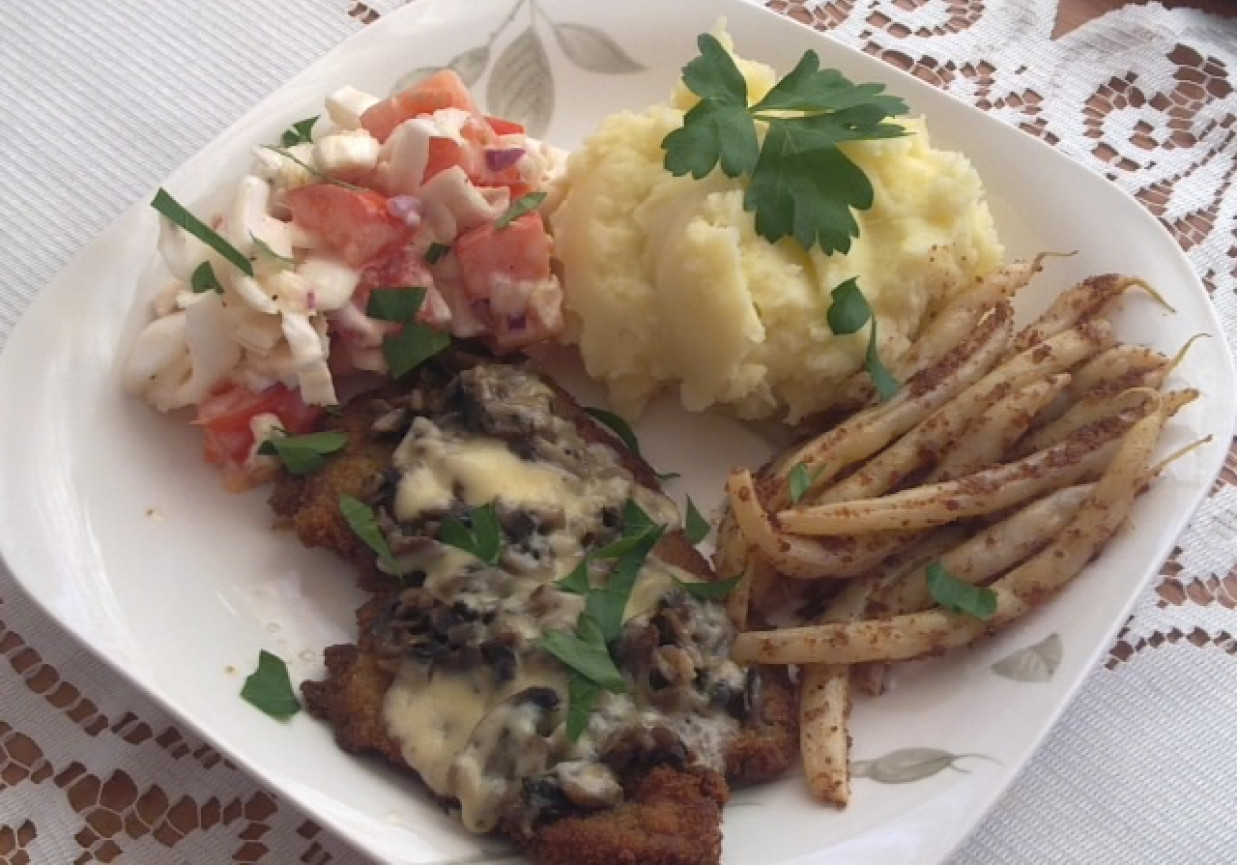 Kotlet z Serem i Pieczarkami - DoradcaSmaku.pl