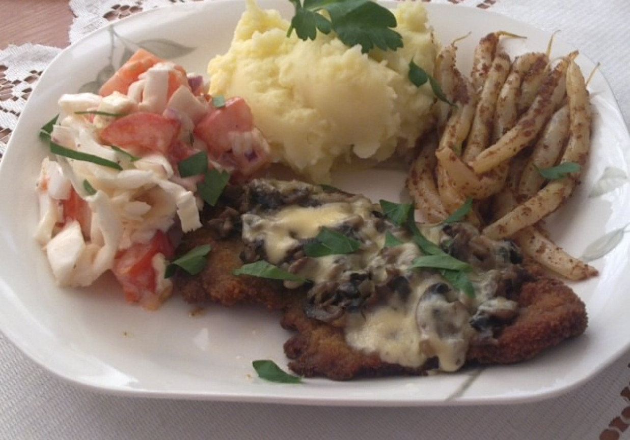 Kotlet z Serem i Pieczarkami - DoradcaSmaku.pl
