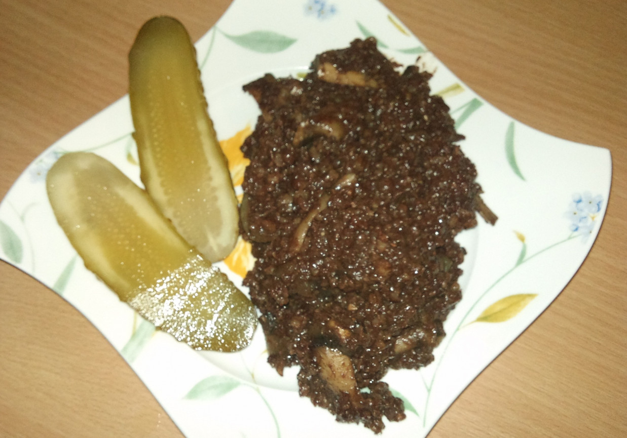 Krupniok z pieczarkami i cebulką - DoradcaSmaku.pl