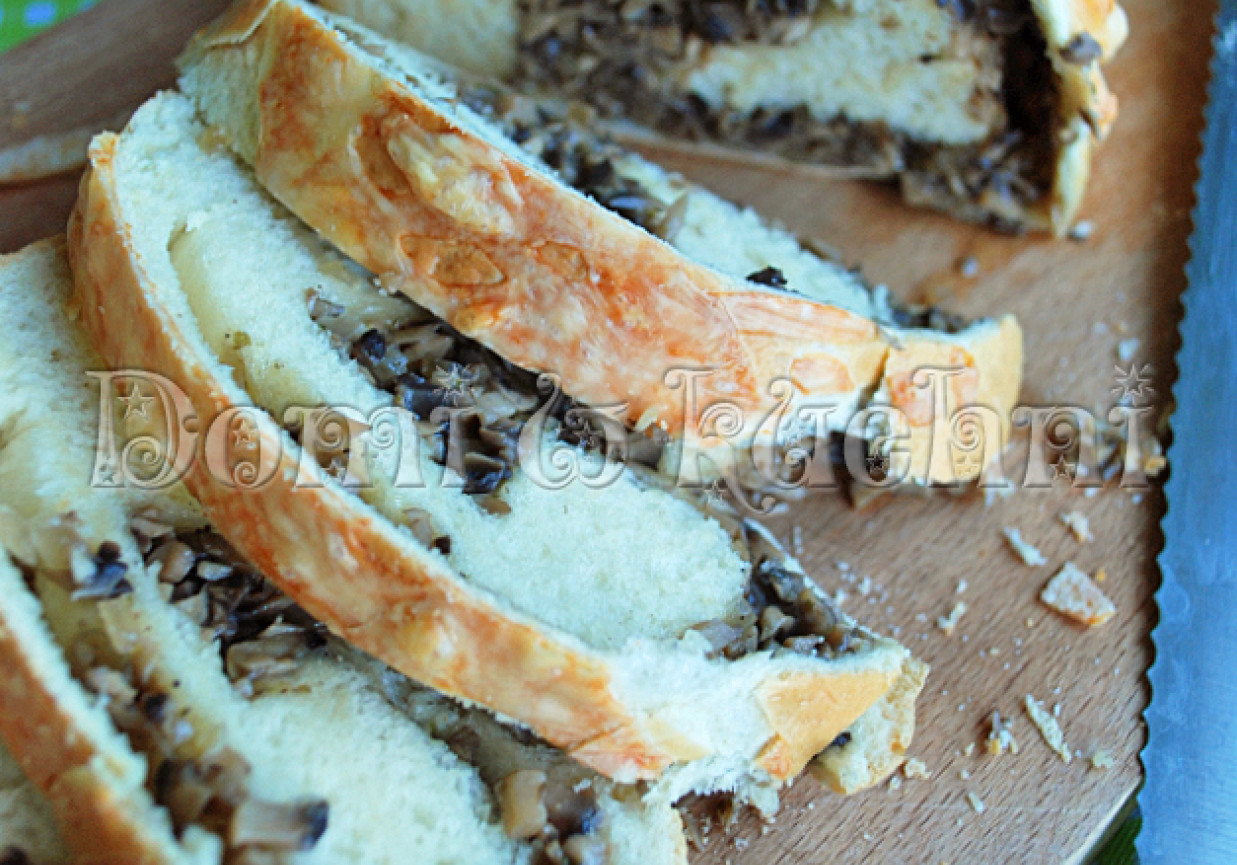 Kulebiak z pieczarkami - DoradcaSmaku.pl