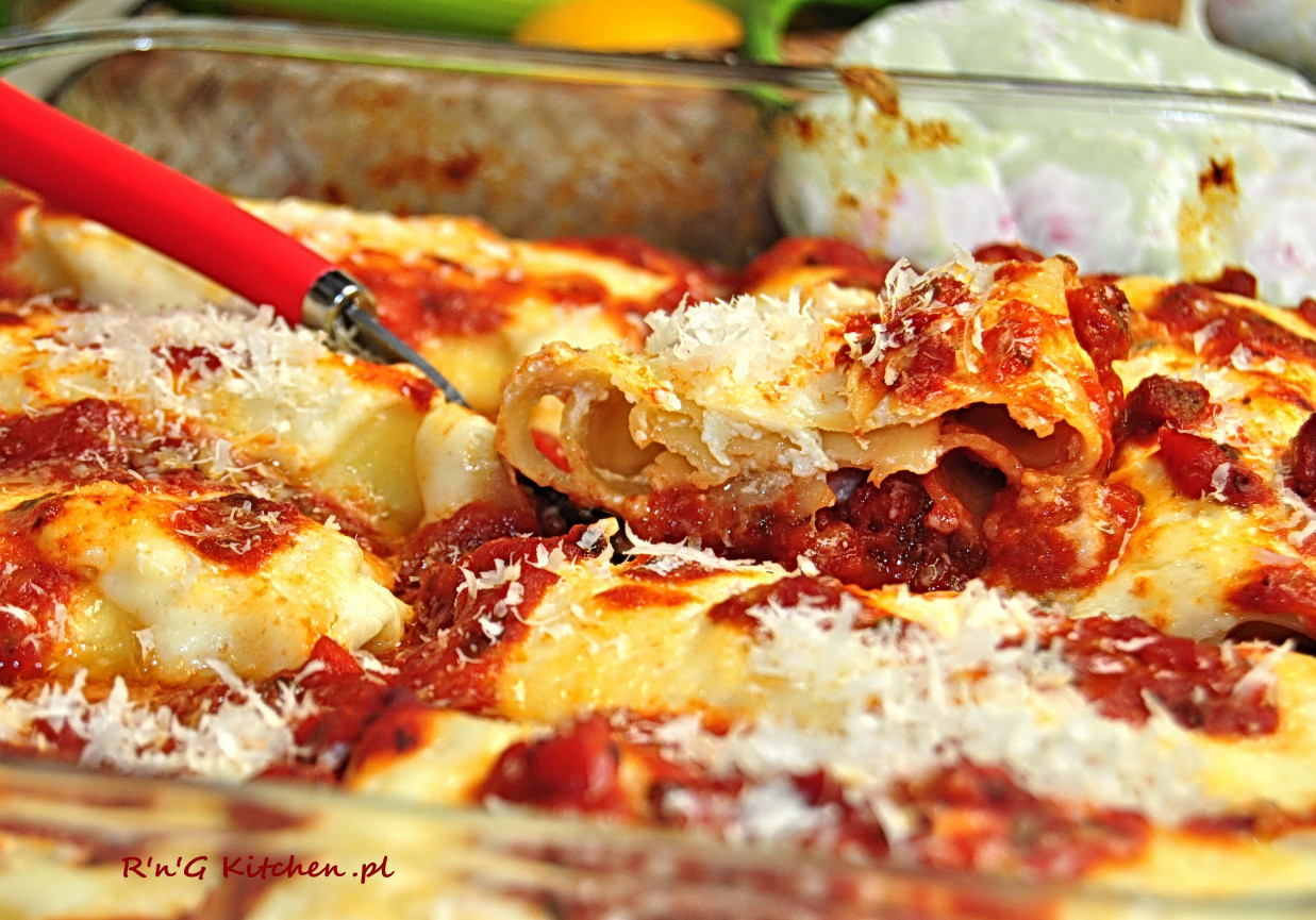 Lazania a`la cannelloni - DoradcaSmaku.pl