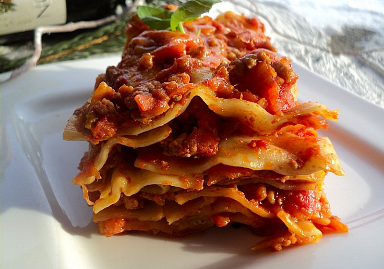 Lazania z mięsem, kalarepą, cukinią - DoradcaSmaku.pl