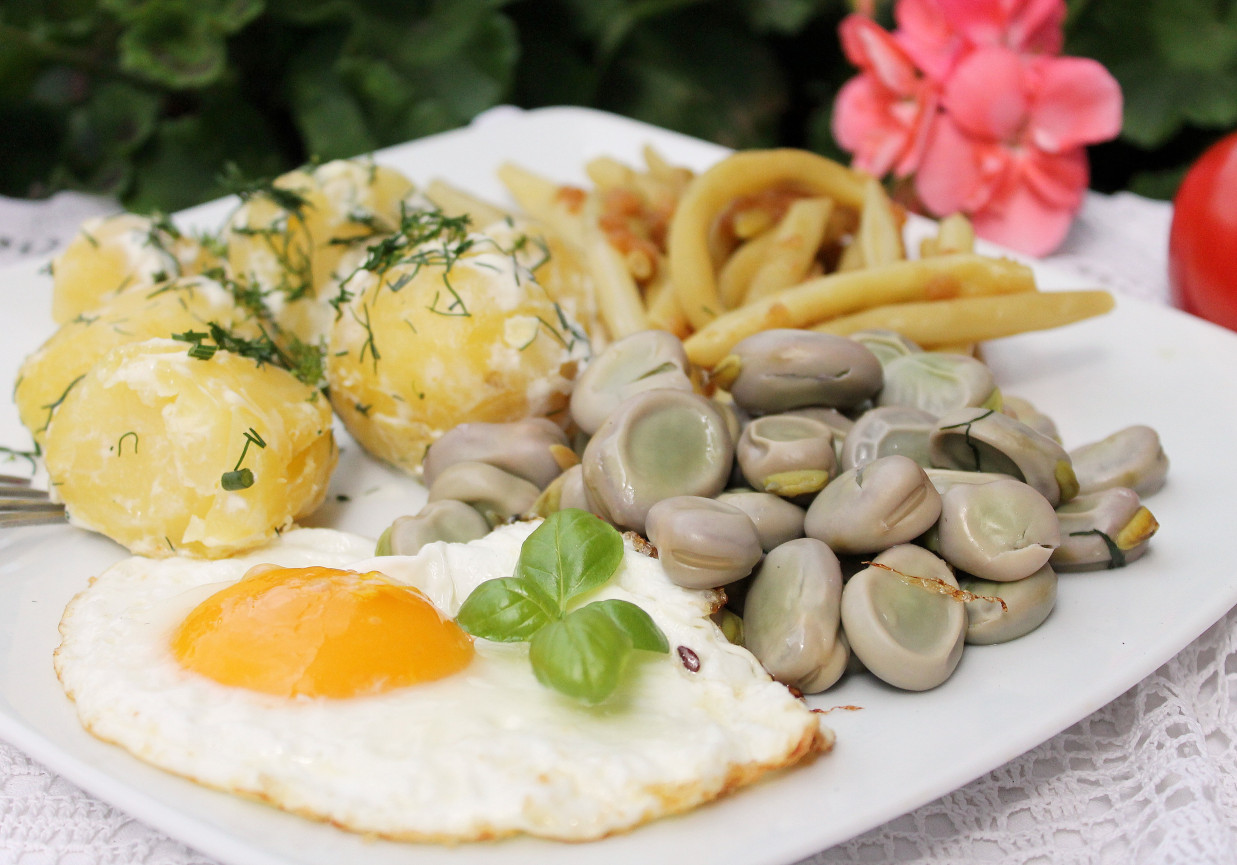 Letni obiad z bobem - DoradcaSmaku.pl