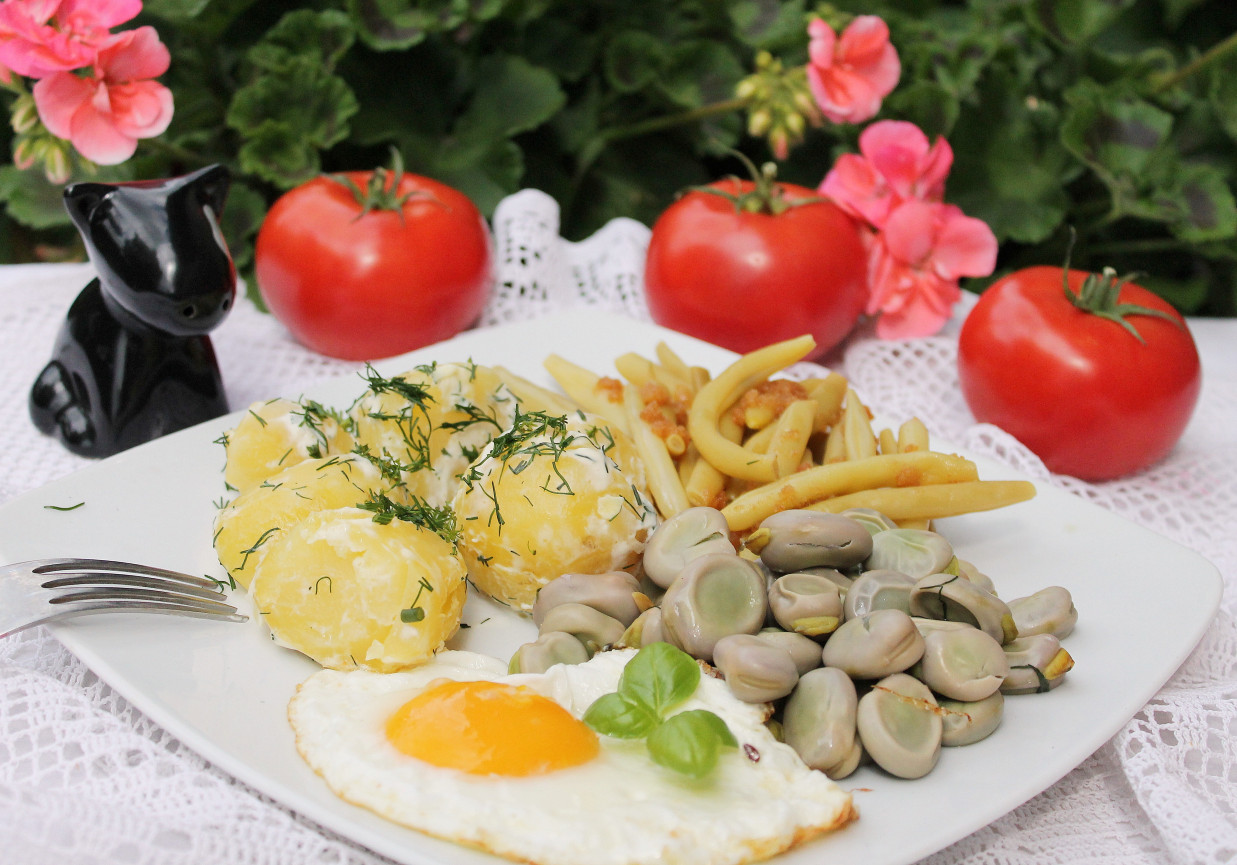 Letni obiad z bobem - DoradcaSmaku.pl