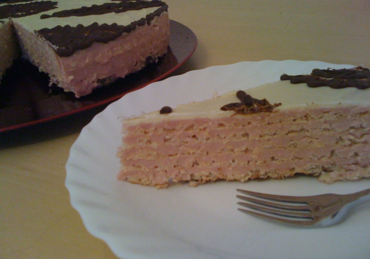 Malinowy tort Pischinger - DoradcaSmaku.pl