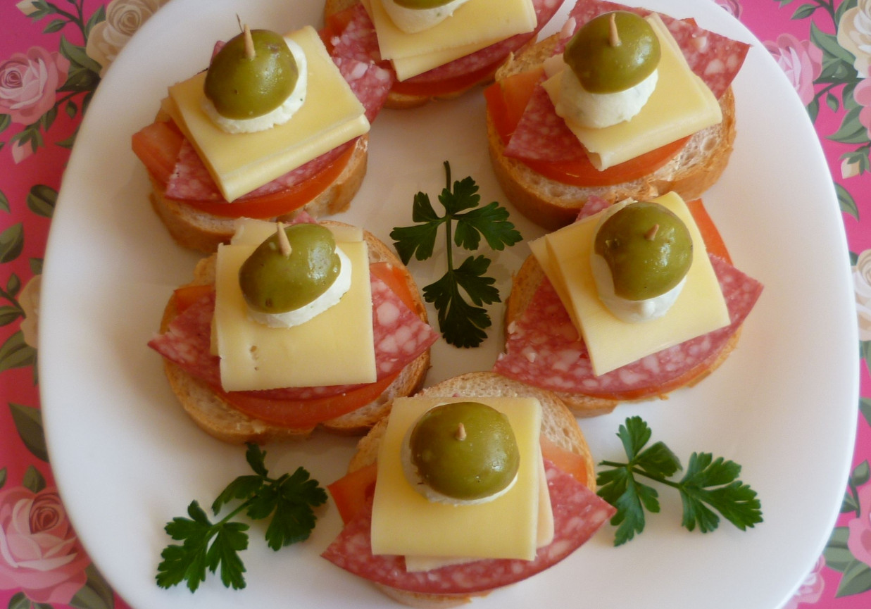 Mini kanapeczki - DoradcaSmaku.pl