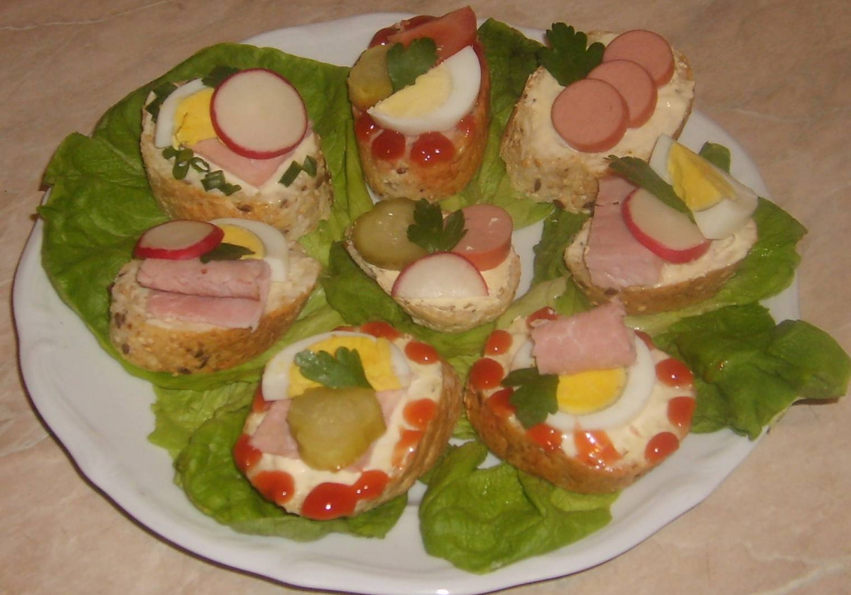 Mini kanapki - DoradcaSmaku.pl