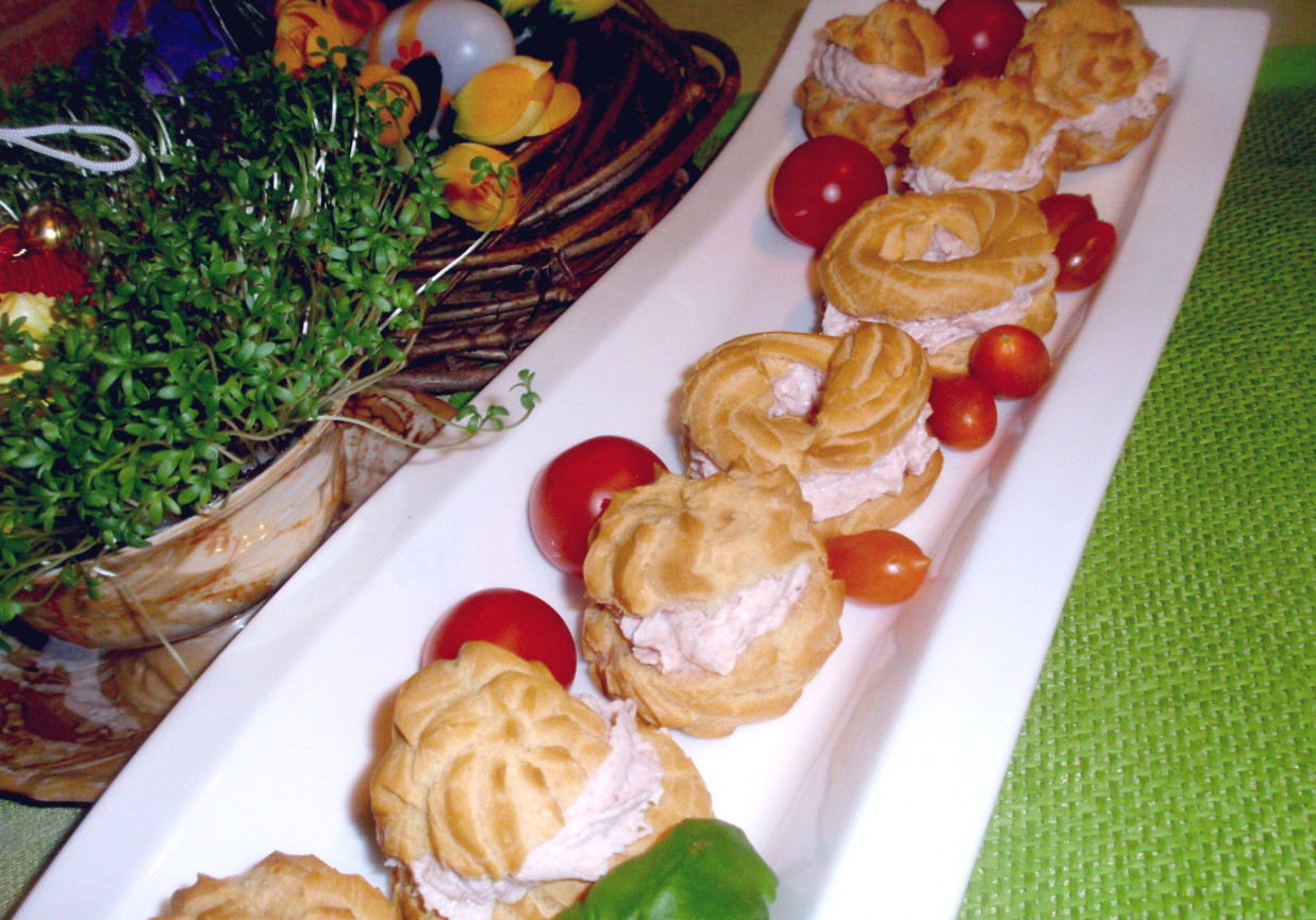 Mini ptysie z szynką - DoradcaSmaku.pl