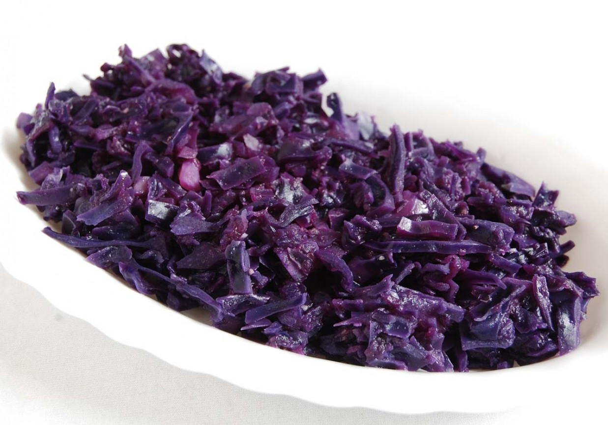 Modra kapusta z jabłkiem - DoradcaSmaku.pl