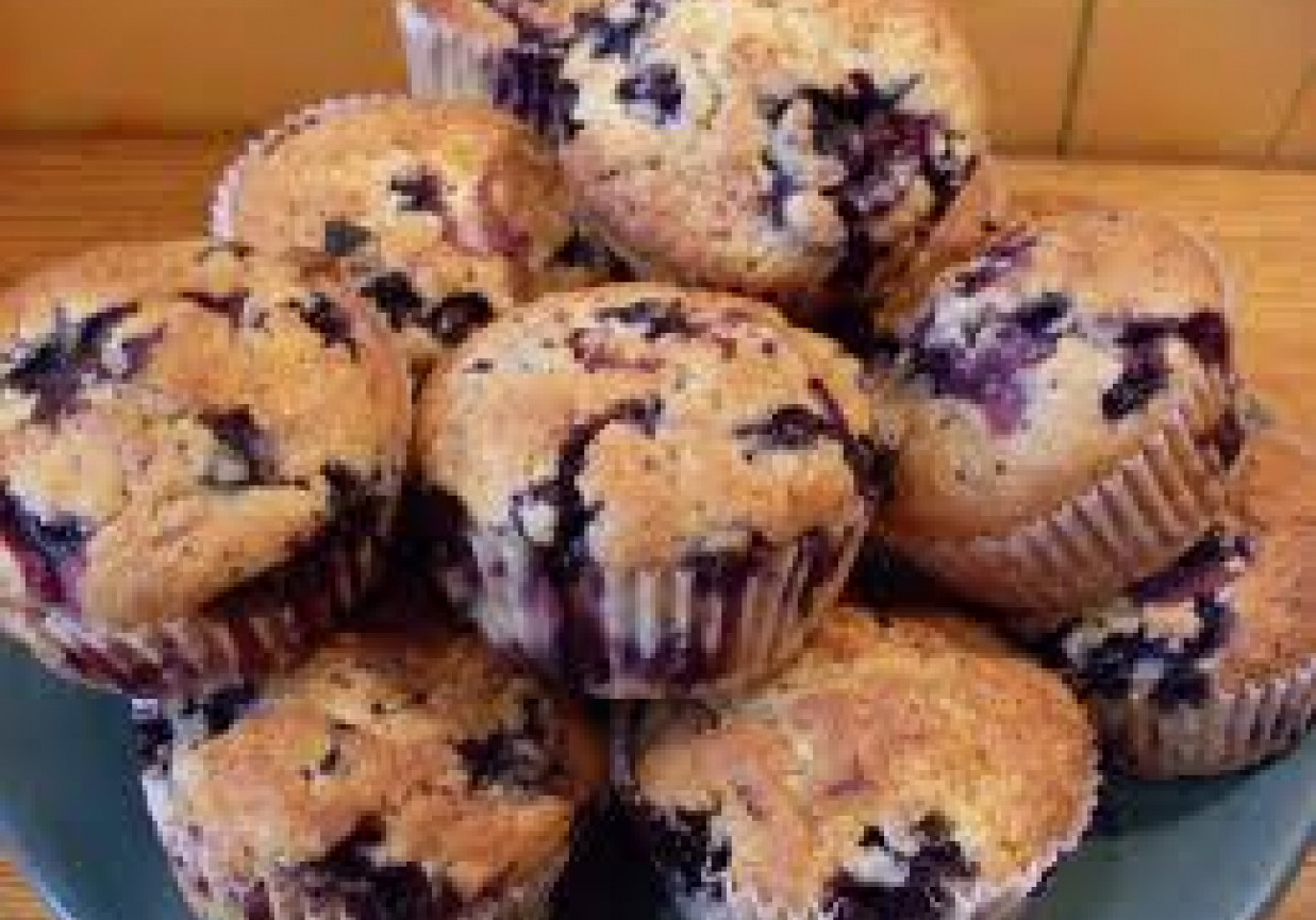 Muffinki z jagodami - DoradcaSmaku.pl