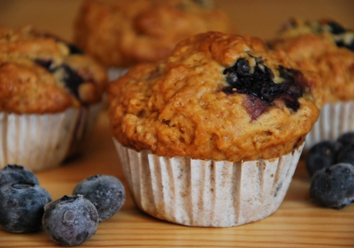 Mufinki jagodowe - DoradcaSmaku.pl