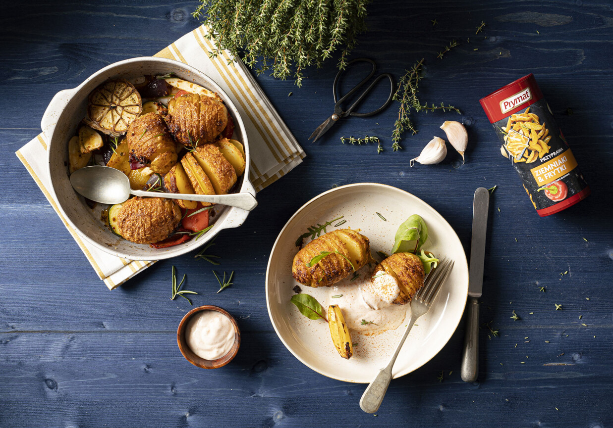 Nacinane ziemniaczki z serowym nadzieniem - DoradcaSmaku.pl