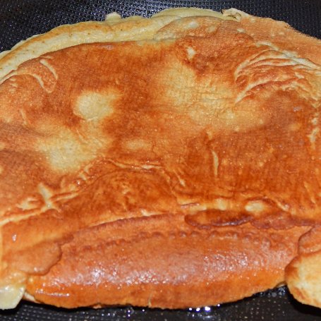 Omlet / grzybek z mlekiem kokosowym i mąką kukurydzianą - DoradcaSmaku.pl