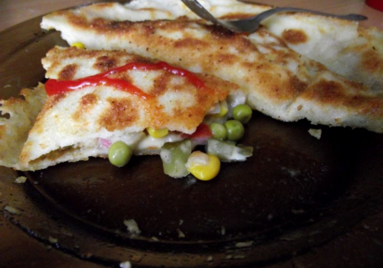 Panierowane naleśniki z nadzieniem - DoradcaSmaku.pl