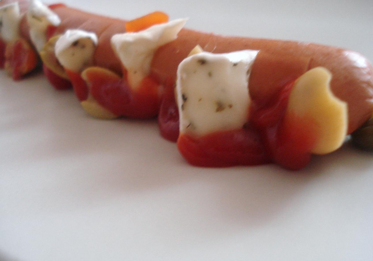 Parówki z serem pleśniowym - DoradcaSmaku.pl