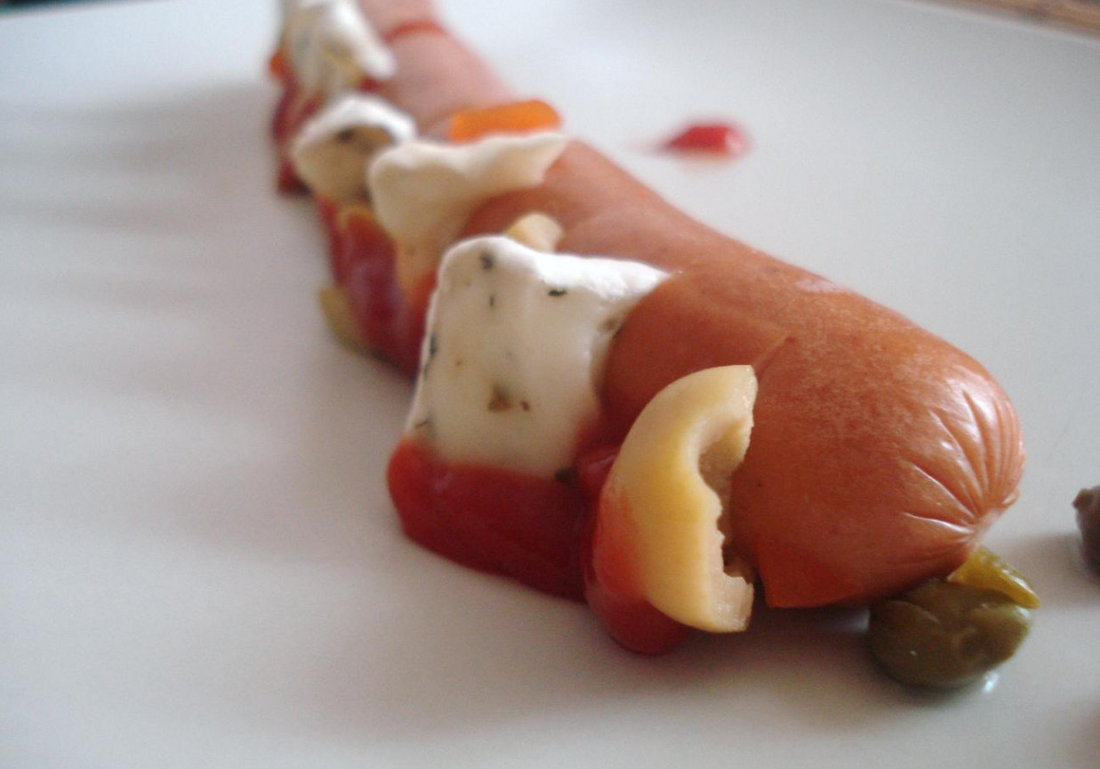 Parówki z serem pleśniowym - DoradcaSmaku.pl