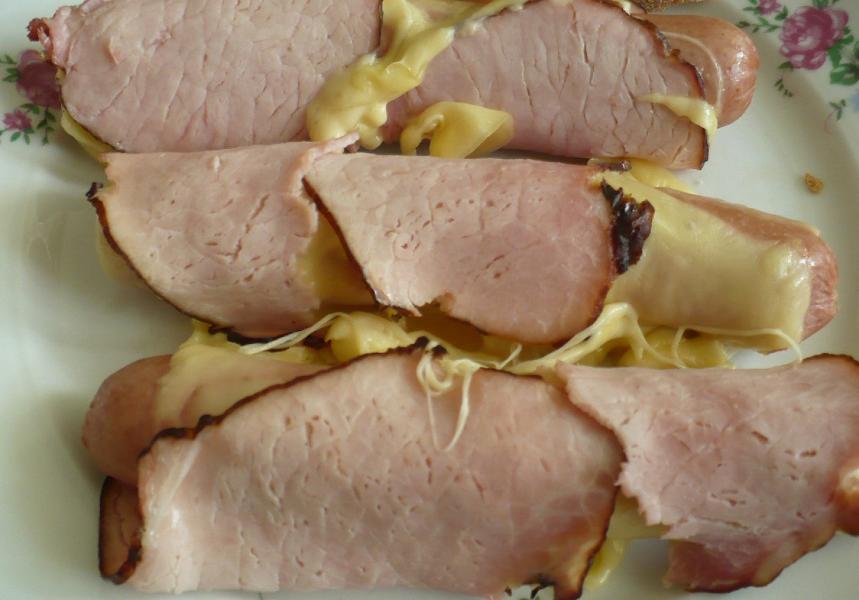 Parówki z szynką i serem - DoradcaSmaku.pl