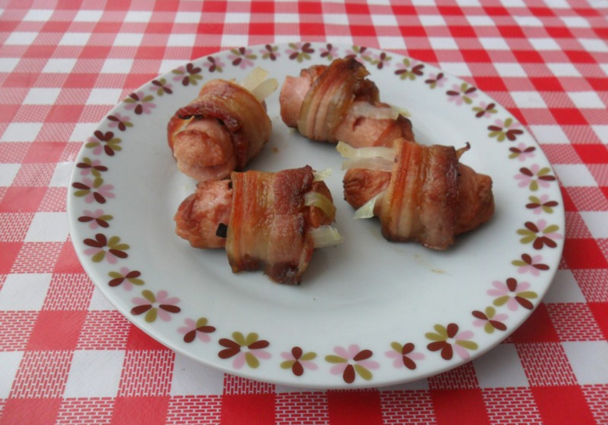 Parówki zawijane boczkiem - DoradcaSmaku.pl