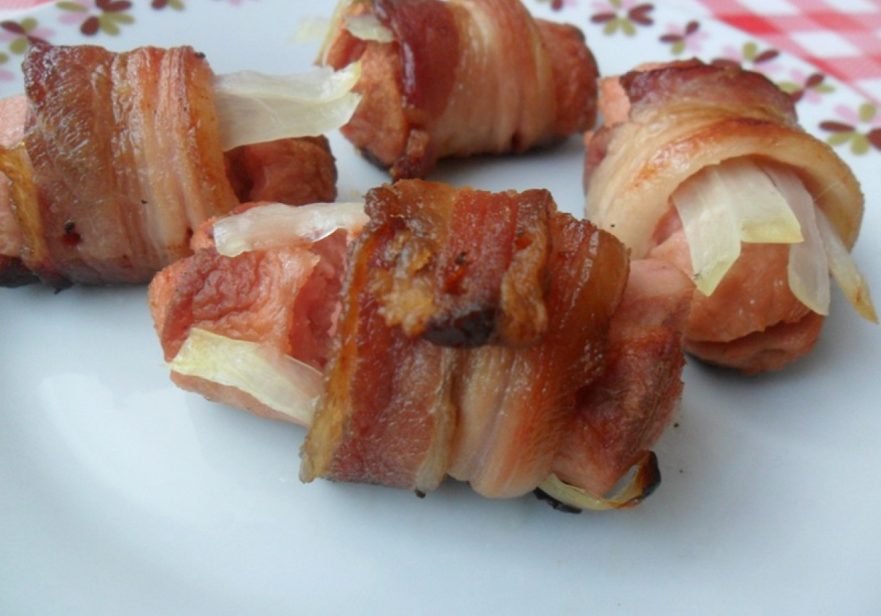 Parówki zawijane boczkiem - DoradcaSmaku.pl
