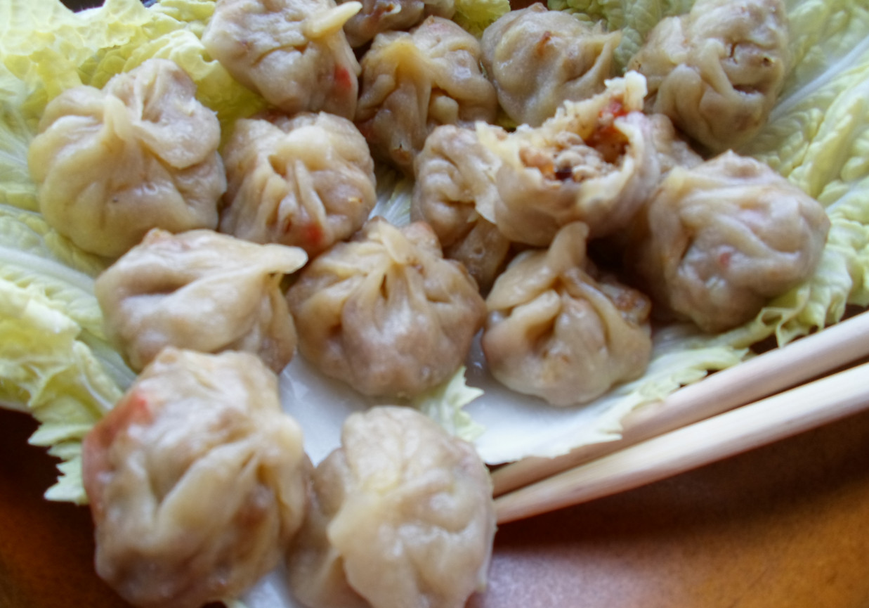 Pierozki dim sum z miesem i warzywami - DoradcaSmaku.pl