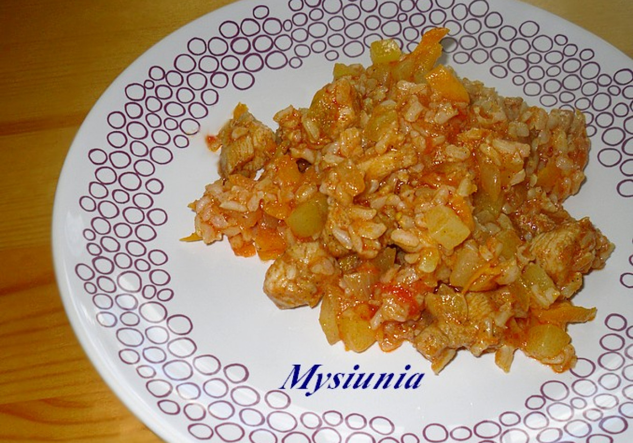 Pikantne danie z ryżem - DoradcaSmaku.pl