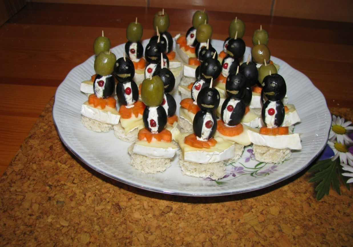 Pingwinki - przekąska - DoradcaSmaku.pl