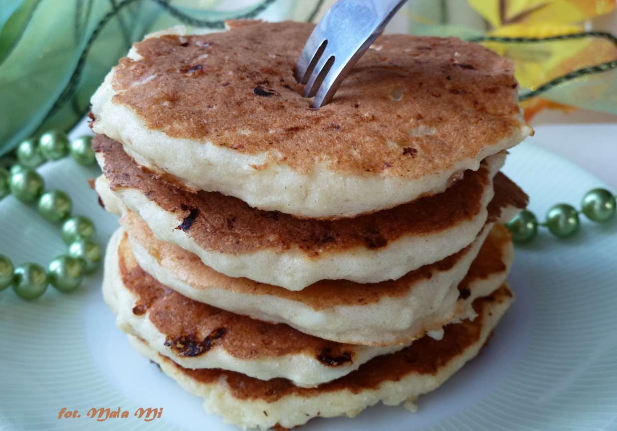 Placuszki z serka wiejskiego z jabłkiem, cynamonem i kardamonem - DoradcaSmaku.pl