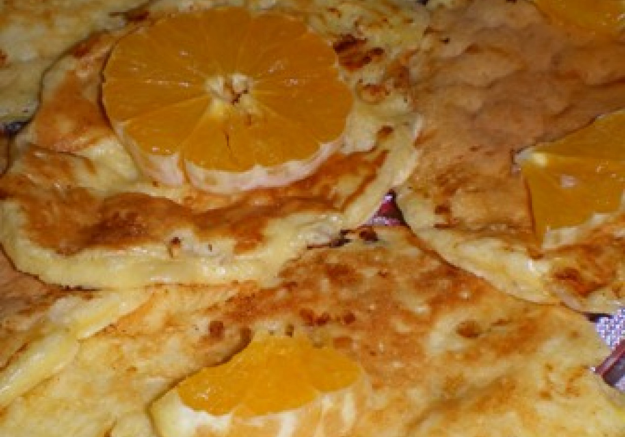 Placuszki z serka wiejskiego z pomarańczami - DoradcaSmaku.pl