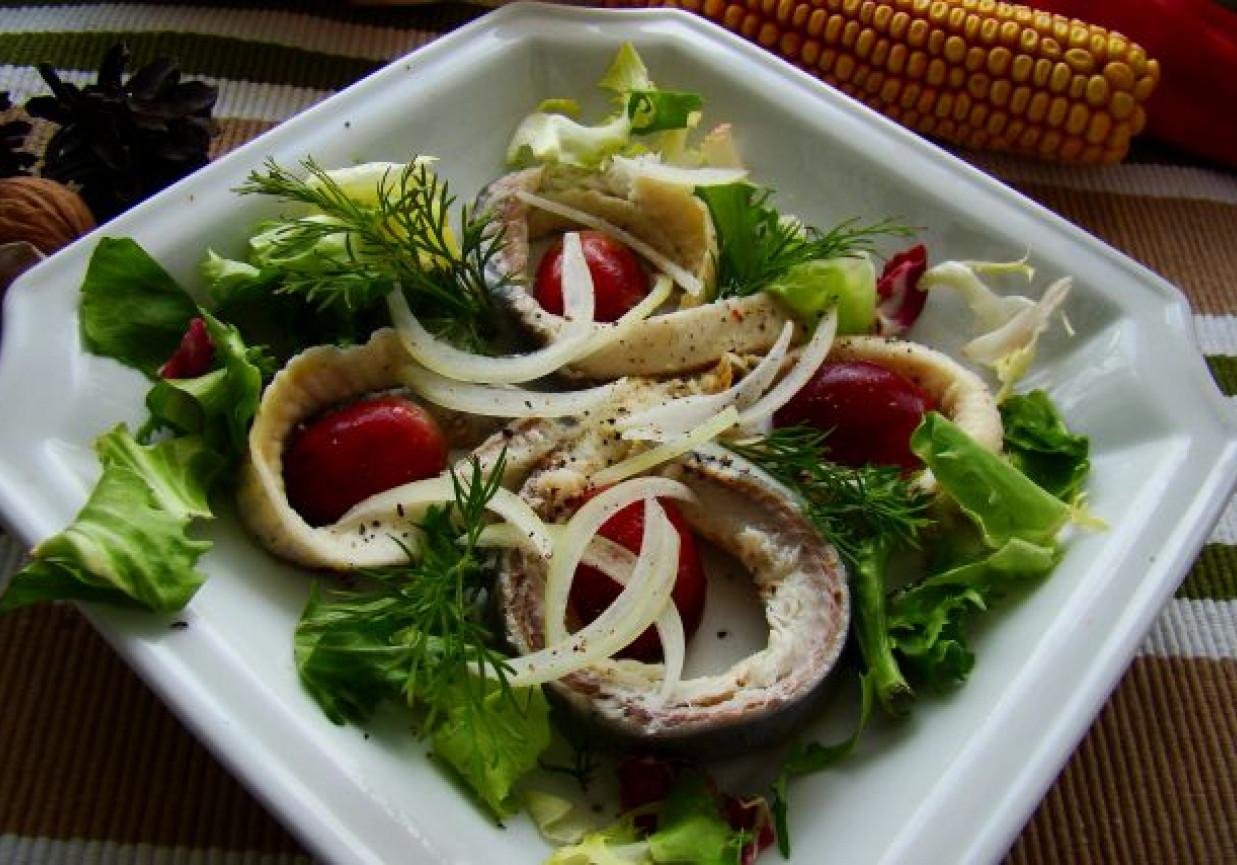 Przystawka śledzik z winogronem - DoradcaSmaku.pl