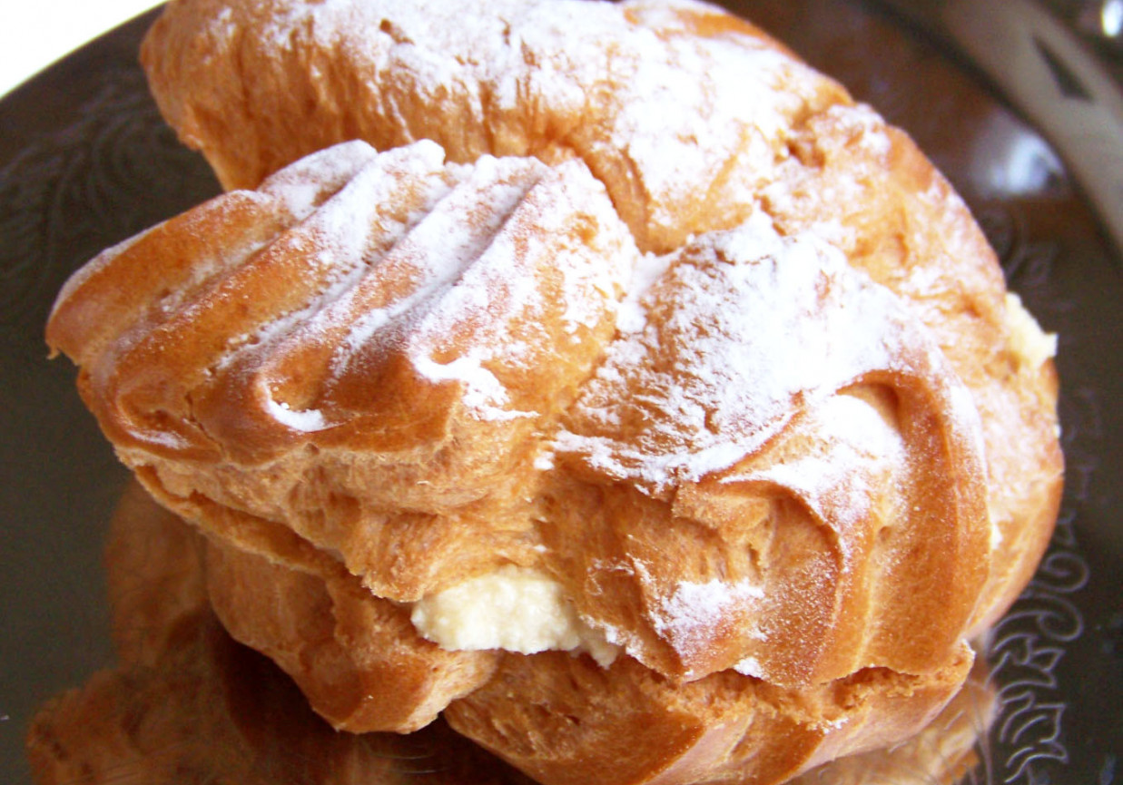 Ptysie z kremem budyniowym - DoradcaSmaku.pl