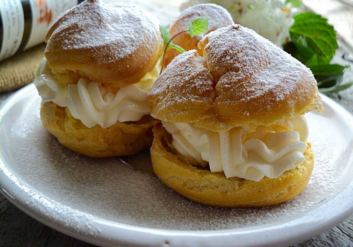 Ptysie z masą mascarpone - DoradcaSmaku.pl