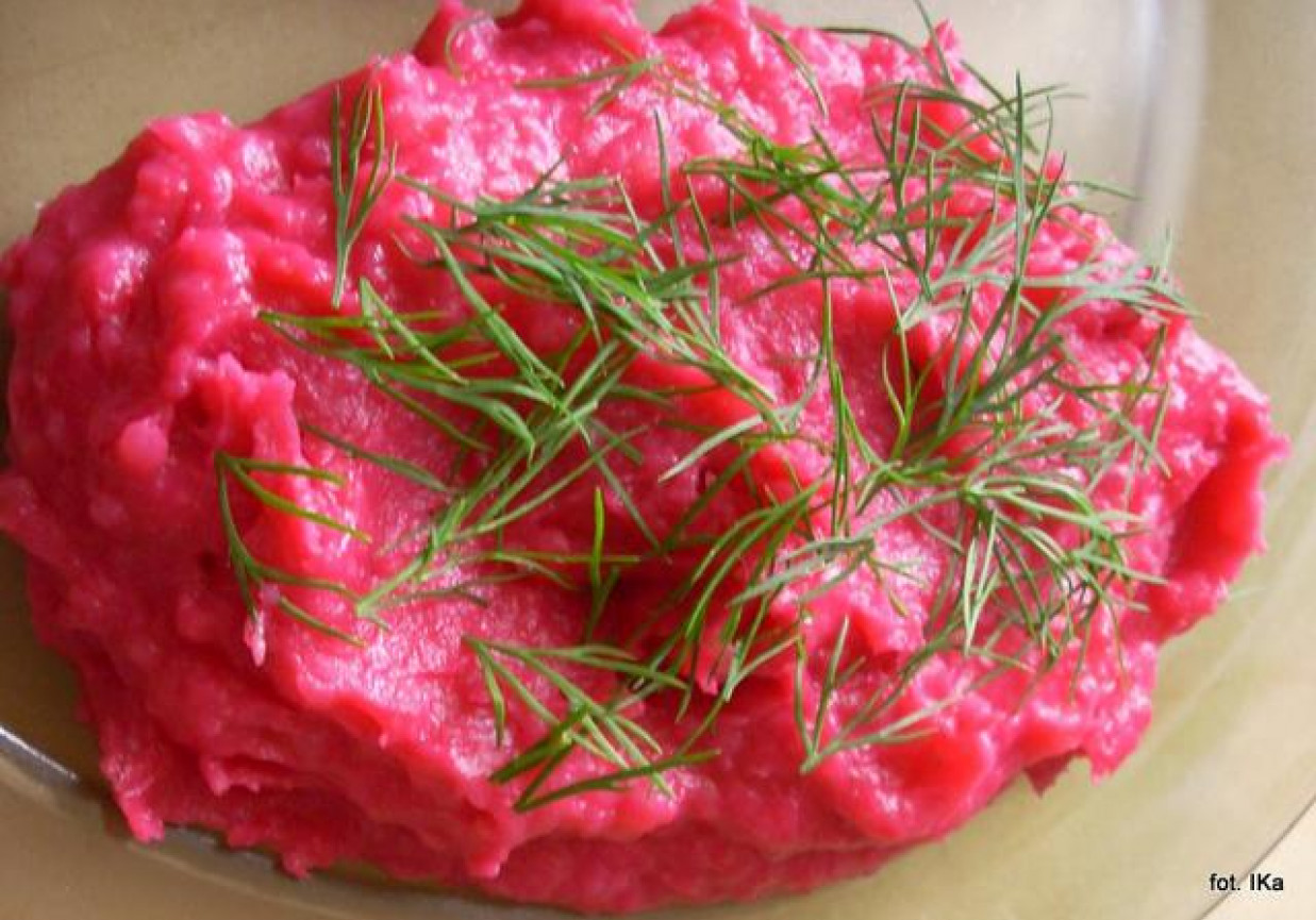 Purre ziemniaczane z burakiem - DoradcaSmaku.pl