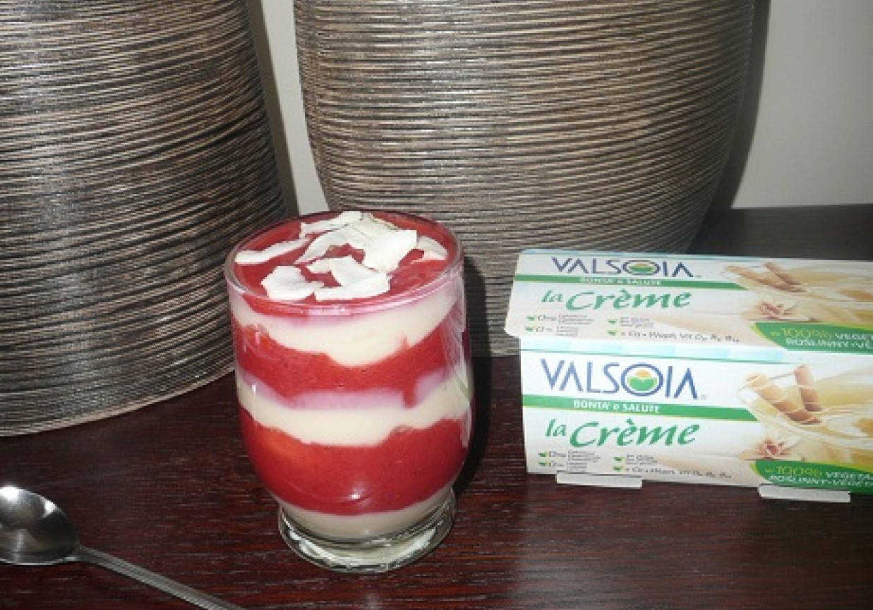 Pyszny deser z sojowym kremem waniliowym - DoradcaSmaku.pl