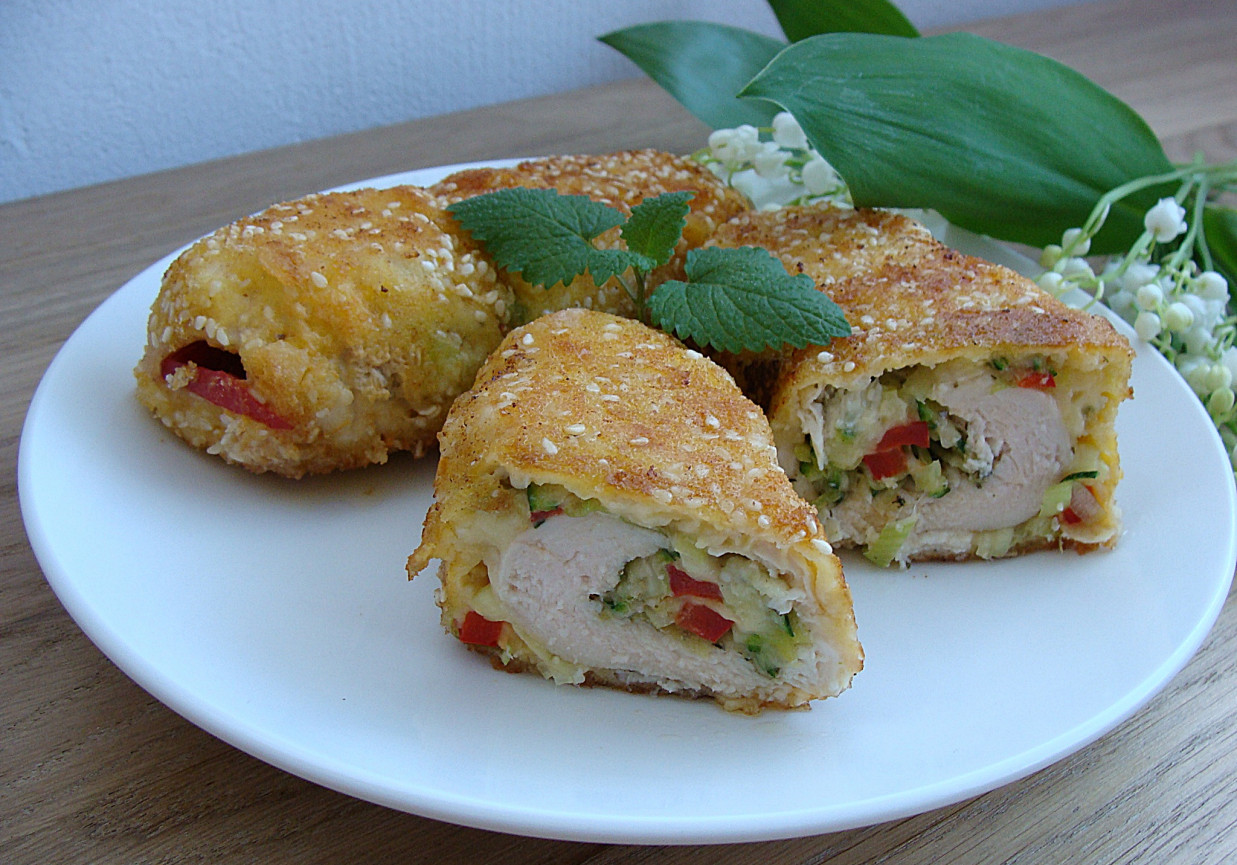 Roladki z cukinią - DoradcaSmaku.pl