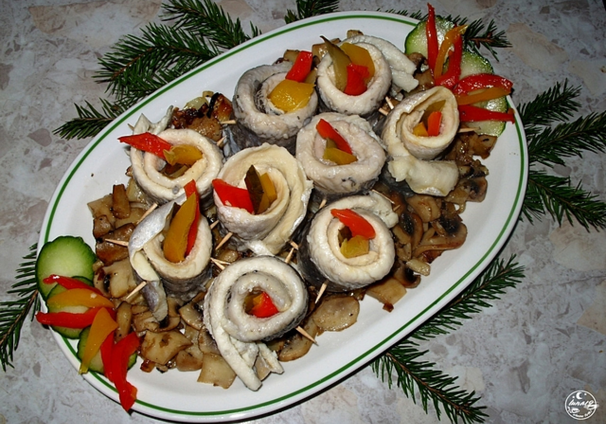 Rolmopsy na pieczarkach - DoradcaSmaku.pl