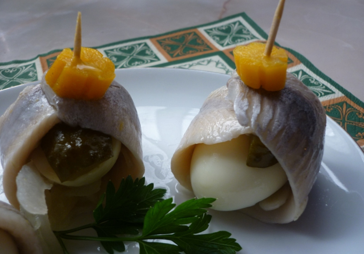 Rolmopsy z jajkiem - DoradcaSmaku.pl