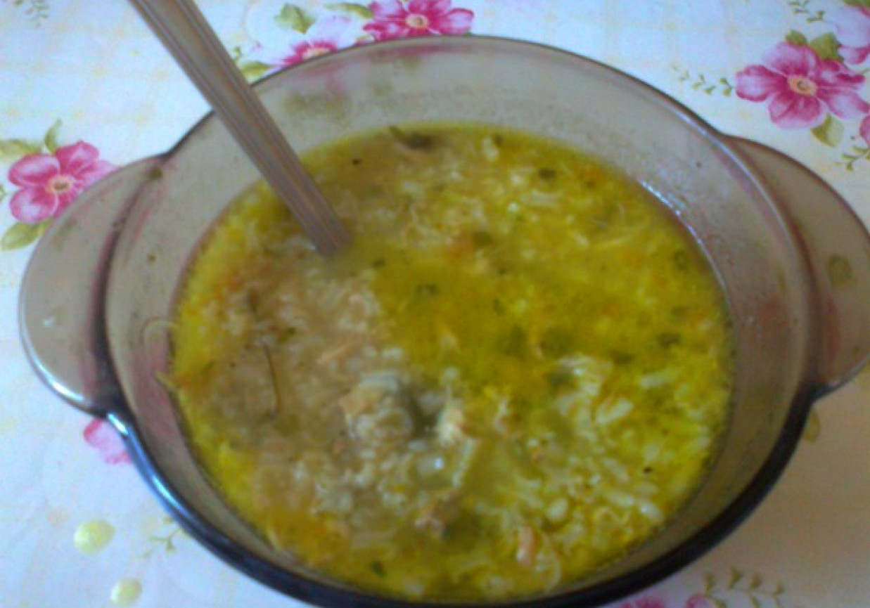 Rosół z ryżem na skrzydełkach - DoradcaSmaku.pl