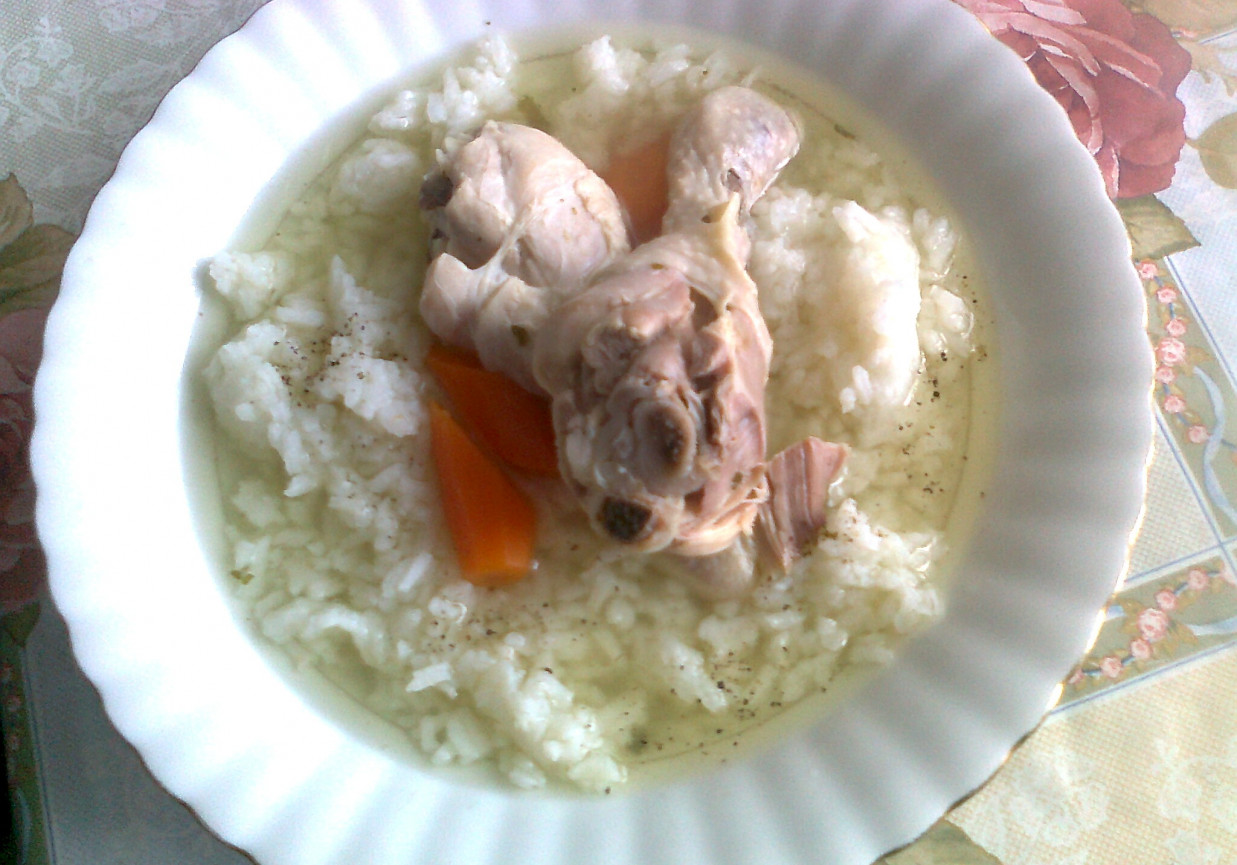 Rosół z ryżem - DoradcaSmaku.pl