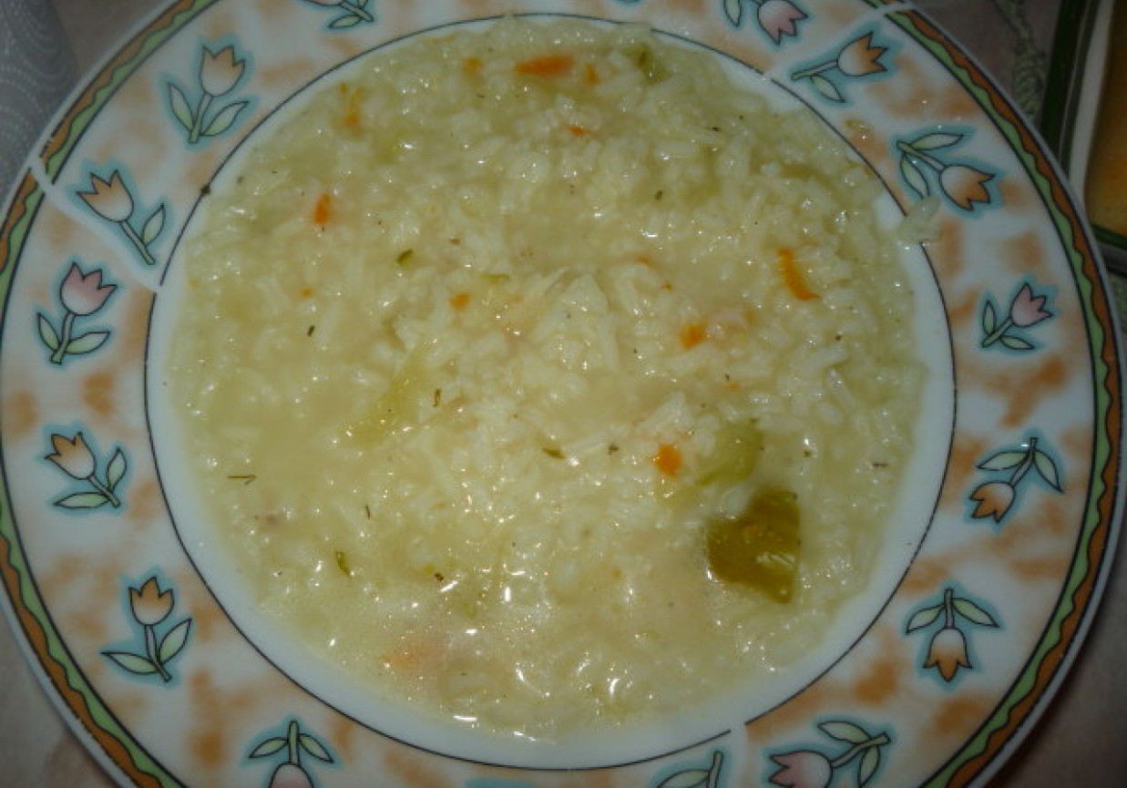 rosół z ryżem - DoradcaSmaku.pl