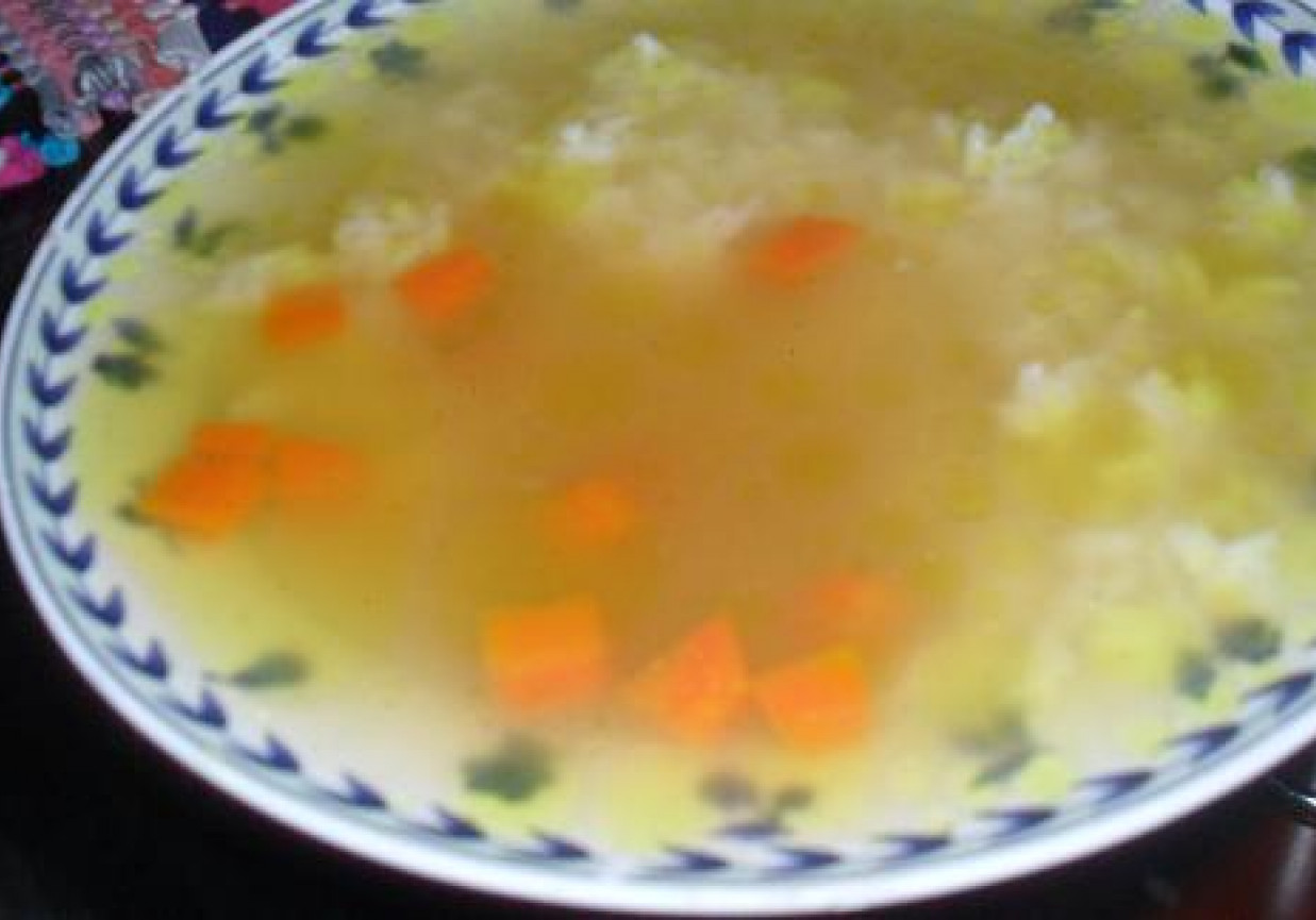 Rosół z ryżem - DoradcaSmaku.pl