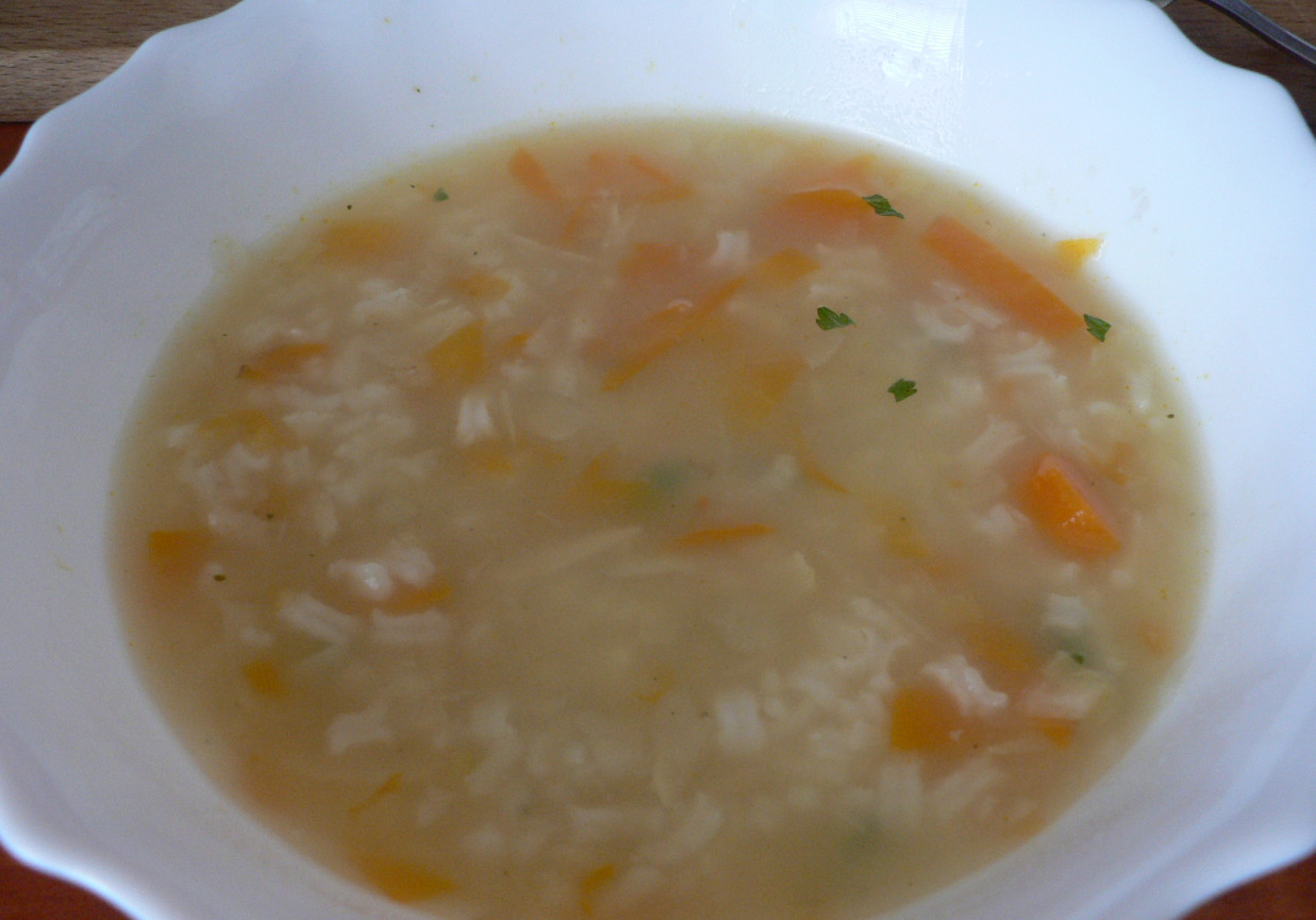 Rosołek z ryżem - DoradcaSmaku.pl