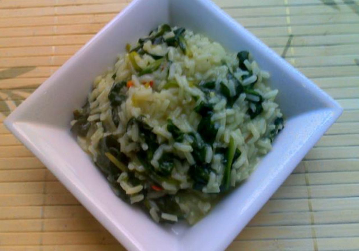 Ryż ze szpinakiem - DoradcaSmaku.pl