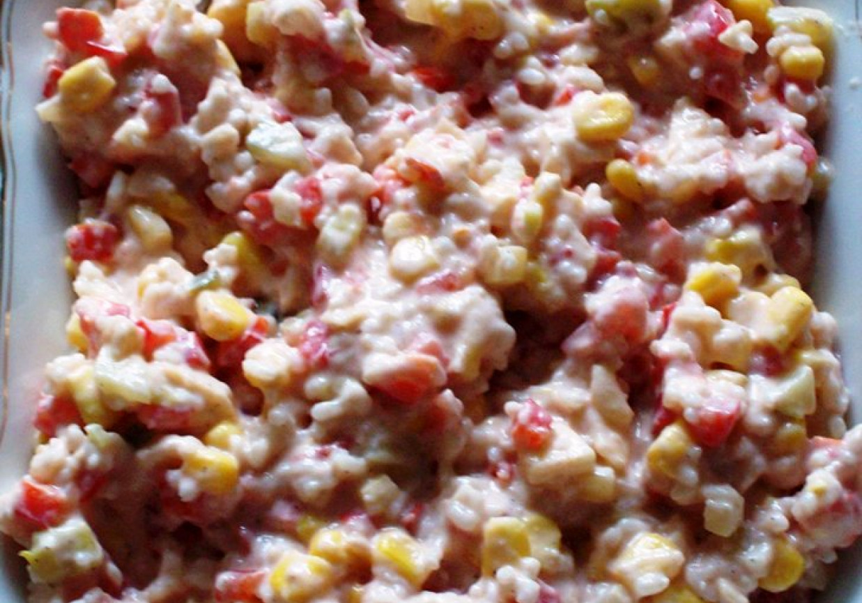 Sałatka z ryżem - DoradcaSmaku.pl