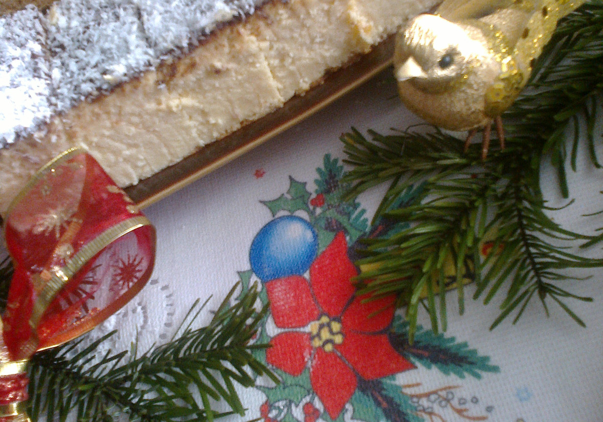 Sernik świąteczny z twarogu wiejskiego - DoradcaSmaku.pl