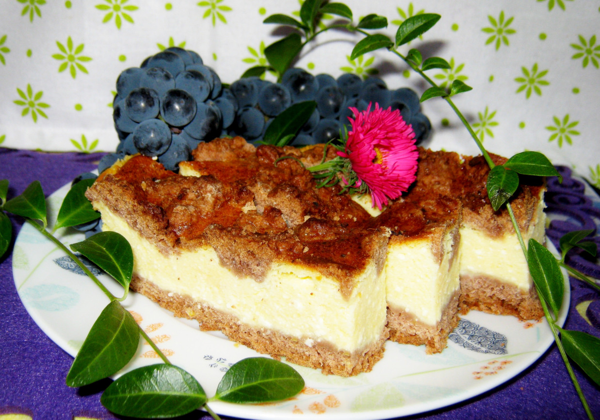 Sernik z dodatkiem twarogu - DoradcaSmaku.pl