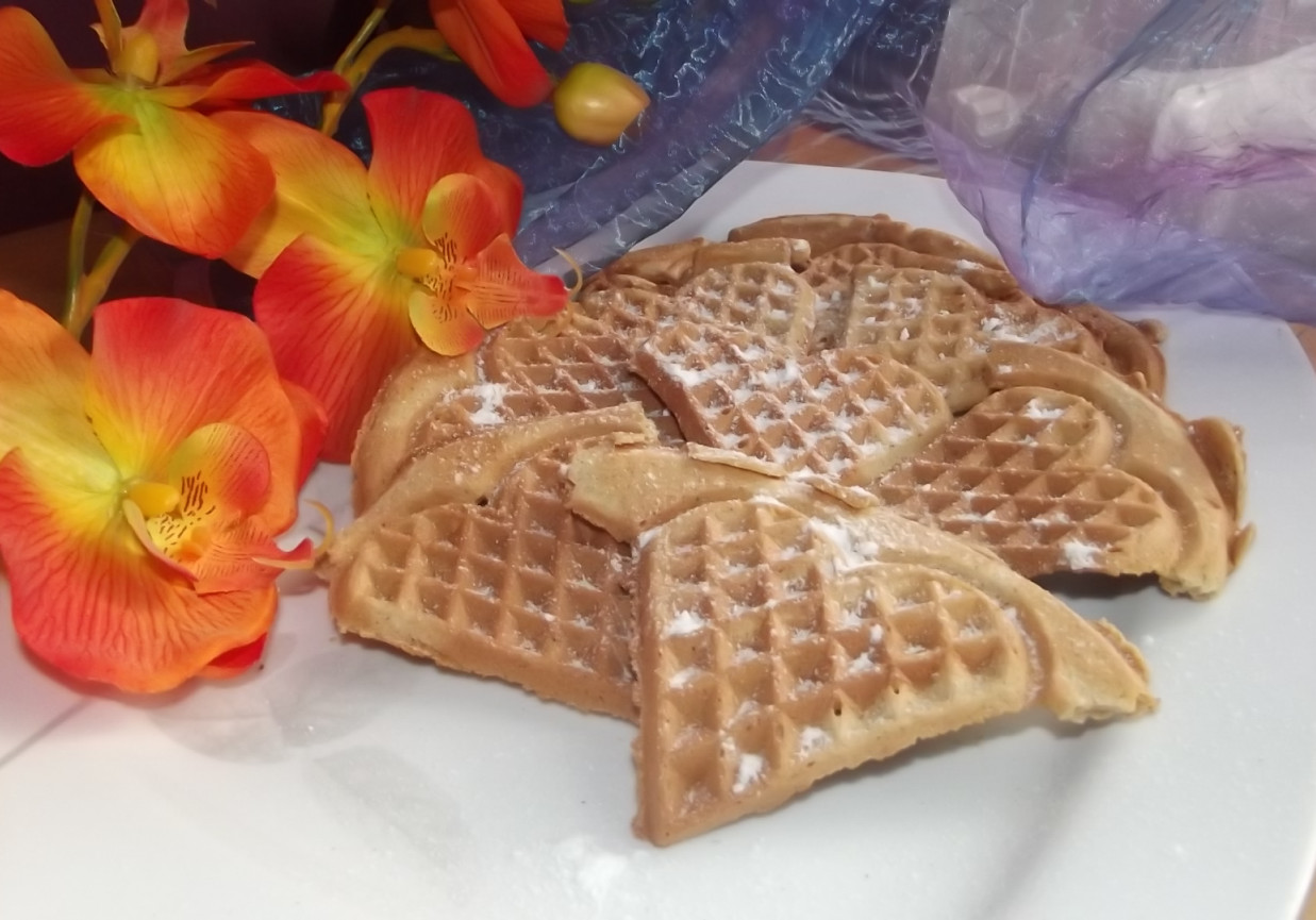 Słodkie gofry z cynamonem - DoradcaSmaku.pl