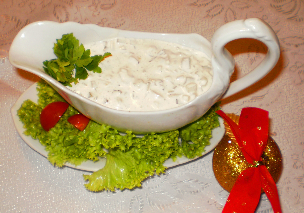 Sos tatarski z marynowanych pieczarek - DoradcaSmaku.pl