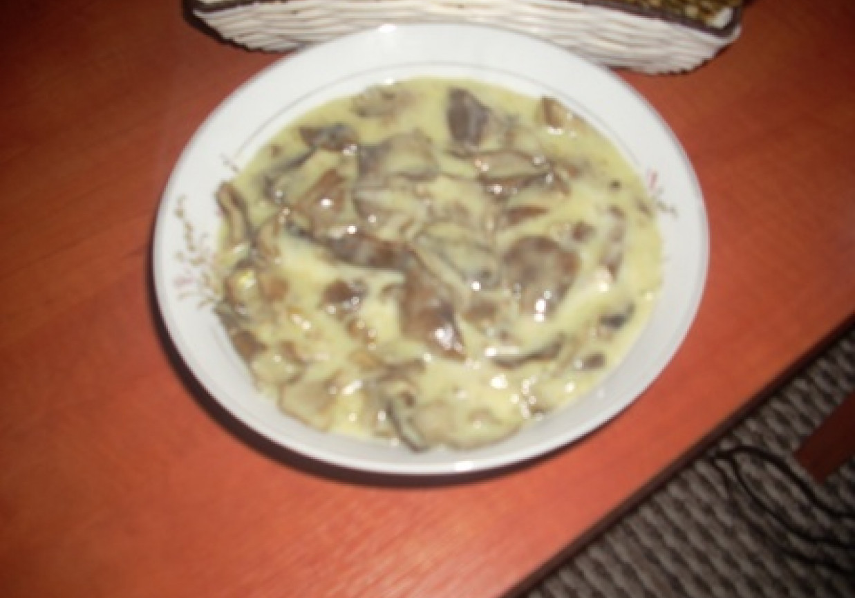 sos z opieniek ze śmietaną - DoradcaSmaku.pl